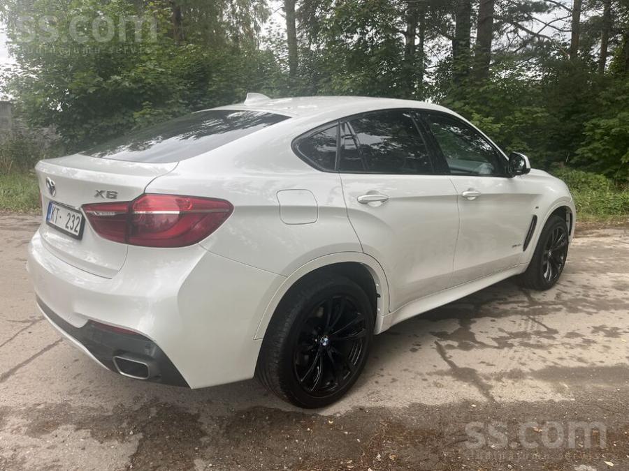 Balts BMW X6 2017 Rīga, ar dzinēja tilpumu 3.00 L un nobraukumu 0 tūkst. km par 29900 €, foto 6 vietnē AUTOMOTO.COM.LV