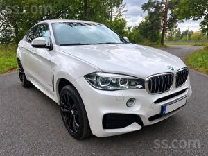 Белый БМВ Х6 2017 в Рига, объемом двигателя 3.00 л и пробегом 69 тыс. км за 31900 €, фото  на AUTOMOTO.COM.LV