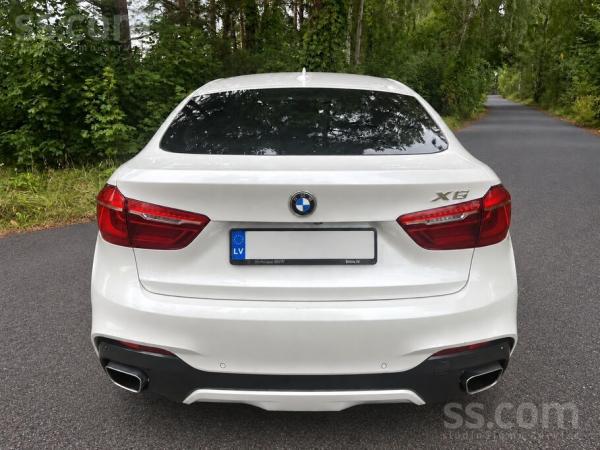 Balts BMW X6 2017 Rīga, ar dzinēja tilpumu 3.00 L un nobraukumu 69 tūkst. km par 31900 €, foto 7 vietnē AUTOMOTO.COM.LV