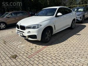 White BMW X6 2018 in Cesis, with an engine capacity of 3.00 L and mileage of 85 thousand km for 39800 €, photo 2 on AUTOMOTO.COM.LV