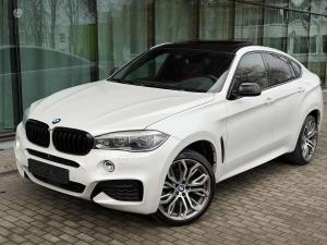 White BMW X6 2018 in Kaunas, with an engine capacity of 2.98 L and mileage of 224 thousand km for 20900 €, photo  on AUTOMOTO.COM.LV