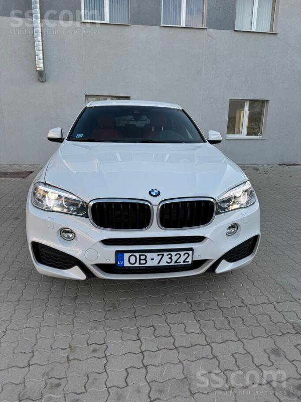 Balts BMW X6 2018 Rīga, ar dzinēja tilpumu 3.00 L un nobraukumu 0 tūkst. km par 38800 €, foto 1 vietnē AUTOMOTO.COM.LV