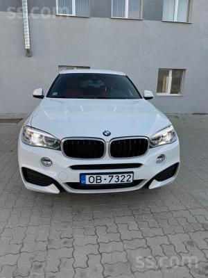 Balts BMW X6 2018 Rīga, ar dzinēja tilpumu 3.00 L un nobraukumu 0 tūkst. km par 38800 €, foto  vietnē AUTOMOTO.COM.LV