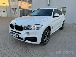 White BMW X6 2018 in Riga, with an engine capacity of 3.00 L and mileage of 0 thousand km for 38800 €, photo 3 on AUTOMOTO.COM.LV