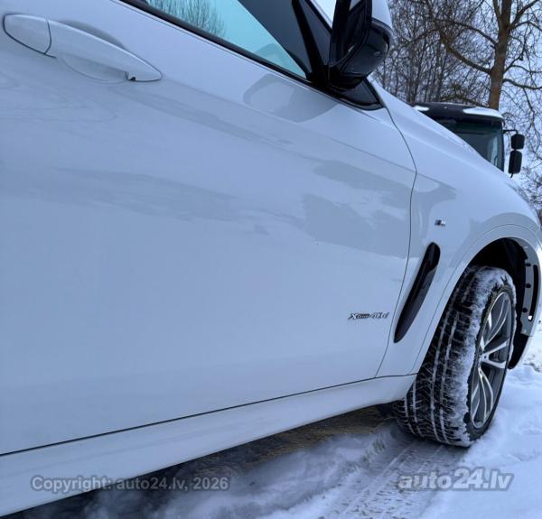 White BMW X6 2018 in Valmiera, with an engine capacity of 3.00 L and mileage of 158 thousand km for 37500 €, photo 7 on AUTOMOTO.COM.LV