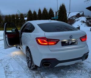 White BMW X6 2018 in Valmiera, with an engine capacity of 3.00 L and mileage of 158 thousand km for 37500 €, photo 10 on AUTOMOTO.COM.LV