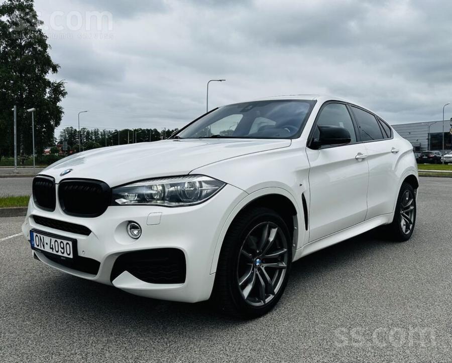 Balts BMW X6 2018 Rīga, ar dzinēja tilpumu 3.00 L un nobraukumu 207 tūkst. km par 26900 €, foto 3 vietnē AUTOMOTO.COM.LV