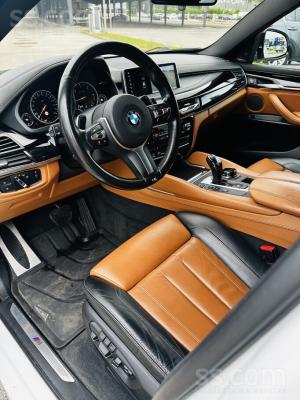 Balts BMW X6 2018 Rīga, ar dzinēja tilpumu 3.00 L un nobraukumu 207 tūkst. km par 26900 €, foto 8 vietnē AUTOMOTO.COM.LV