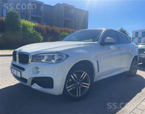 Balts BMW X6 2018 Rīga, ar dzinēja tilpumu 3.00 L un nobraukumu 220 tūkst. km par 22400 €, foto  vietnē AUTOMOTO.COM.LV