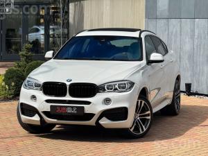 White BMW X6 2018 in Riga, with an engine capacity of 3.00 L and mileage of 232 thousand km for 25800 €, photo 18 on AUTOMOTO.COM.LV