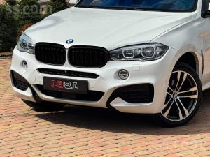 White BMW X6 2018 in Riga, with an engine capacity of 3.00 L and mileage of 232 thousand km for 25800 €, photo 35 on AUTOMOTO.COM.LV
