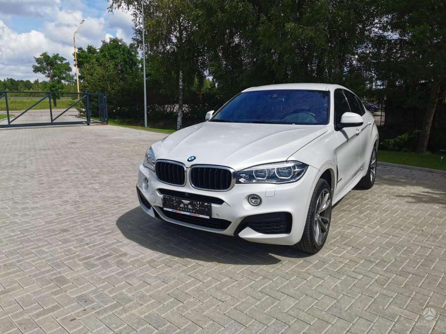 Balts BMW X6 2018 Kauņa, ar dzinēja tilpumu 2.99 L un nobraukumu 232 tūkst. km par 23999 €, foto 8 vietnē AUTOMOTO.COM.LV