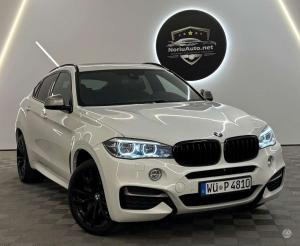 Balts BMW X6 2018 Marijampole, ar dzinēja tilpumu 2.99 L un nobraukumu 233 tūkst. km par 26750 €, foto  vietnē AUTOMOTO.COM.LV