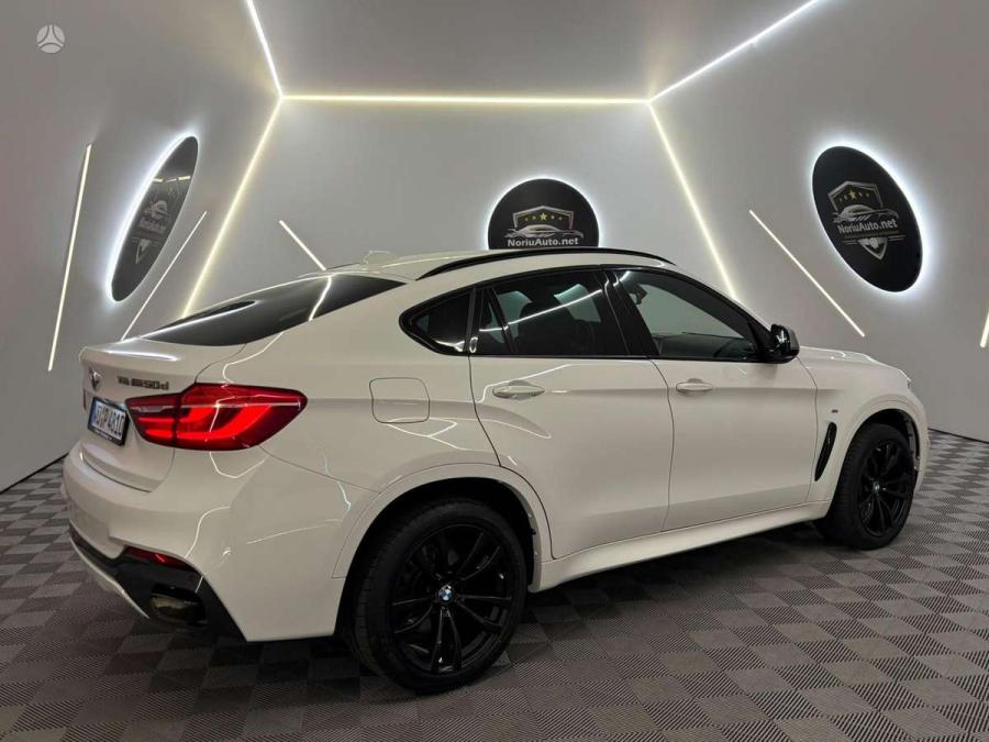 Balts BMW X6 2018 Marijampole, ar dzinēja tilpumu 2.99 L un nobraukumu 233 tūkst. km par 26750 €, foto 8 vietnē AUTOMOTO.COM.LV