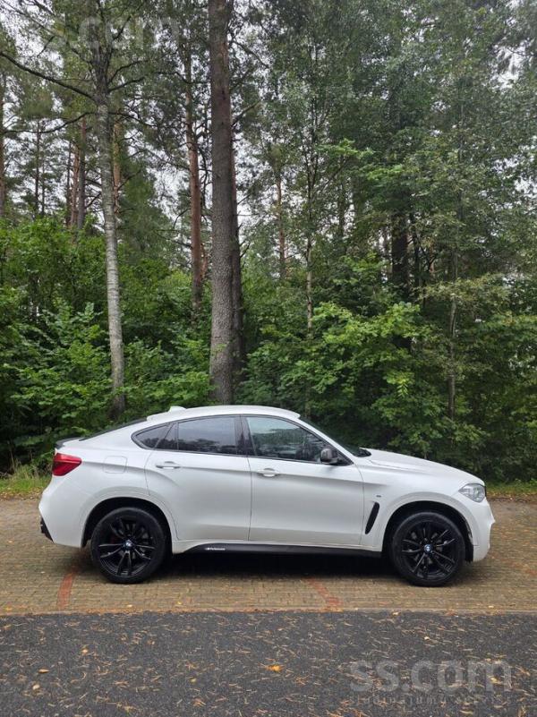 BMW X6 2018 in Riga on AUTOMOTO.COM.LV White BMW X6 2018 in Riga, with an engine capacity of 3.00 L and mileage of 210 thousand km for 20750 €, photo 1 on AUTOMOTO.COM.LV