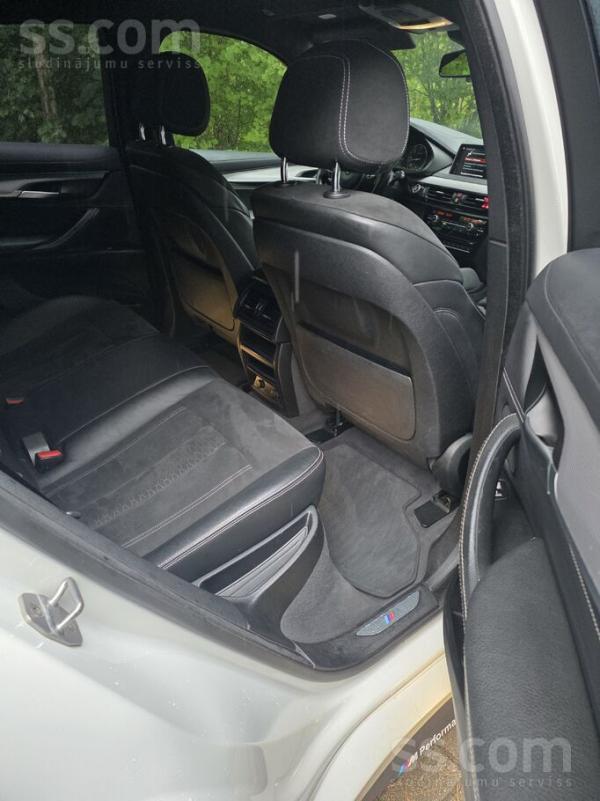 BMW X6 2018 in Riga on AUTOMOTO.COM.LV White BMW X6 2018 in Riga, with an engine capacity of 3.00 L and mileage of 210 thousand km for 20750 €, photo 11 on AUTOMOTO.COM.LV
