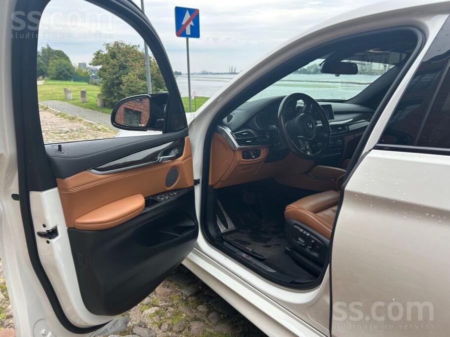 Белый БМВ Х6 2018 в Валмиера, объемом двигателя 3.00 л и пробегом 185 тыс. км за 25000 €, фото 6 на AUTOMOTO.COM.LV