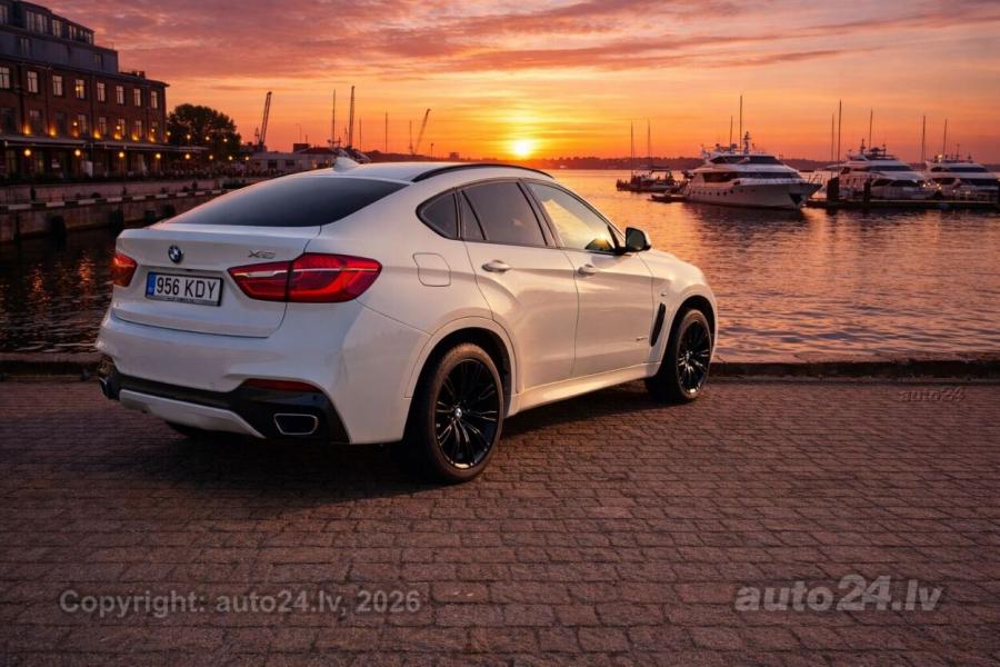 White BMW X6 2019 in Tallinn, with an engine capacity of 2.99 L and mileage of 170 thousand km for 34900 €, photo 2 on AUTOMOTO.COM.LV
