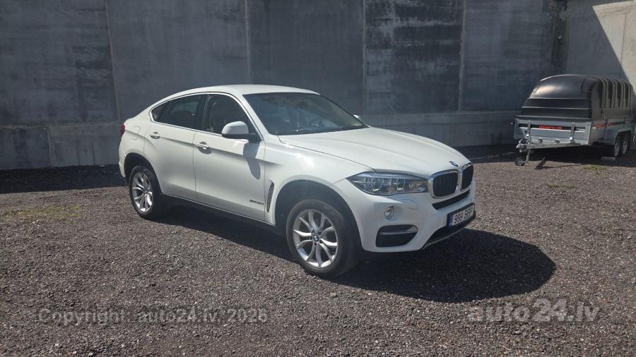 White BMW X6 2019 in Tallinn, with an engine capacity of 3.00 L and mileage of 156 thousand km for 29900 €, photo 3 on AUTOMOTO.COM.LV