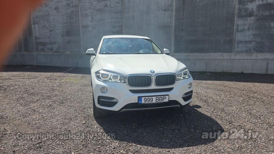 White BMW X6 2019 in Tallinn, with an engine capacity of 3.00 L and mileage of 156 thousand km for 29900 €, photo 5 on AUTOMOTO.COM.LV