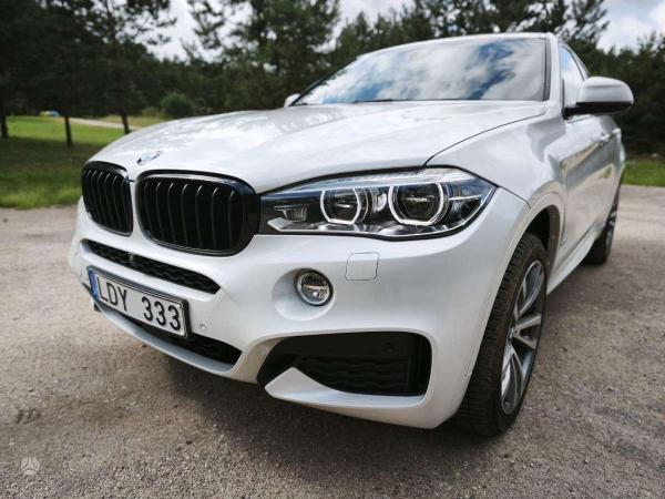 Balts BMW X6 2019 Viļņa, ar dzinēja tilpumu 2.99 L un nobraukumu 98 tūkst. km par 33900 €, foto 4 vietnē AUTOMOTO.COM.LV