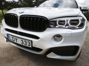 Белый БМВ Х6 2019 в Вильнюс, объемом двигателя 2.99 л и пробегом 98 тыс. км за 33900 €, фото 5 на AUTOMOTO.COM.LV
