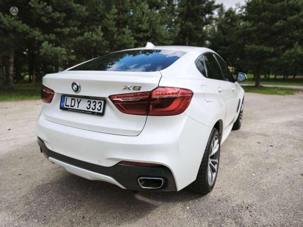 Balts BMW X6 2019 Viļņa, ar dzinēja tilpumu 2.99 L un nobraukumu 98 tūkst. km par 33900 €, foto 8 vietnē AUTOMOTO.COM.LV