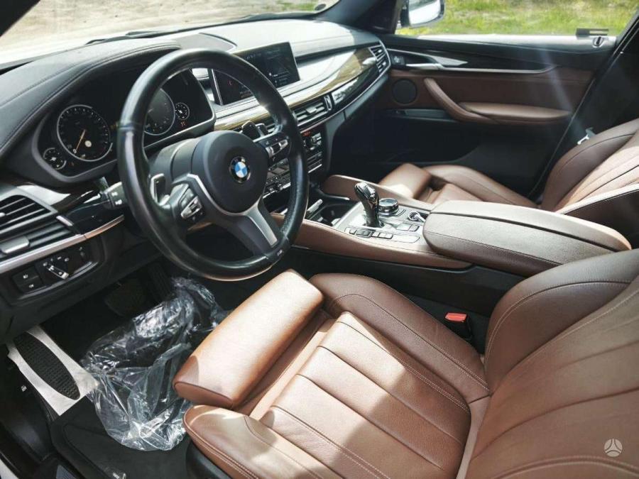 Белый БМВ Х6 2019 в Вильнюс, объемом двигателя 2.99 л и пробегом 98 тыс. км за 33900 €, фото 14 на AUTOMOTO.COM.LV