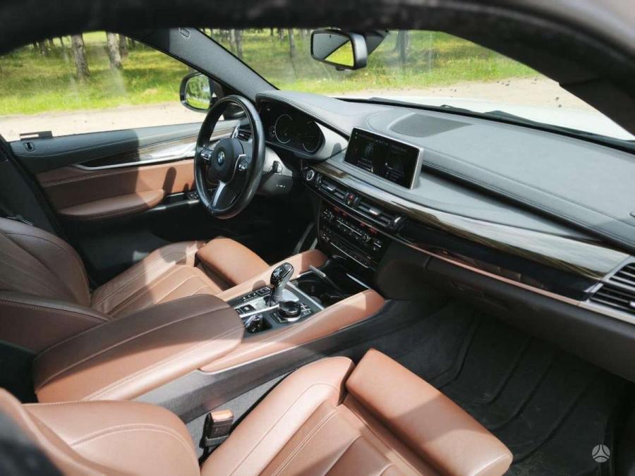 Белый БМВ Х6 2019 в Вильнюс, объемом двигателя 2.99 л и пробегом 98 тыс. км за 33900 €, фото 15 на AUTOMOTO.COM.LV
