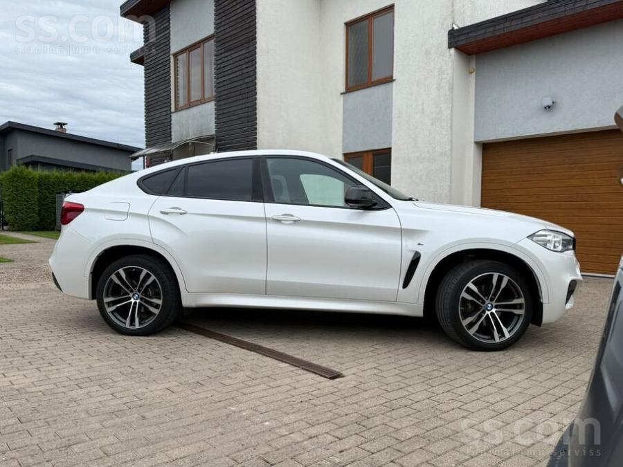 Balts BMW X6 2019 Jelgava, ar dzinēja tilpumu 3.00 L un nobraukumu 199 tūkst. km par 26900 €, foto 6 vietnē AUTOMOTO.COM.LV