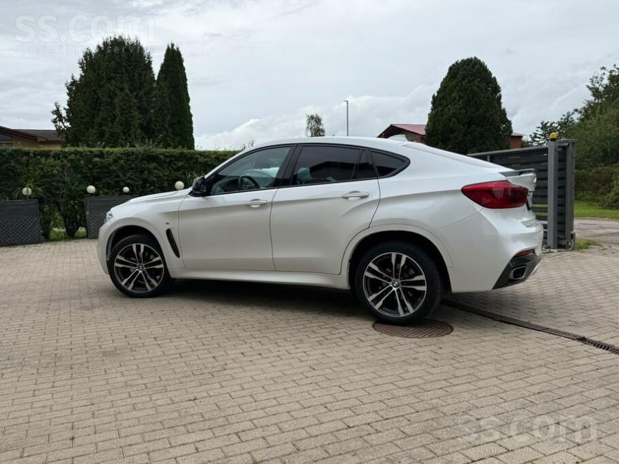 Balts BMW X6 2019 Jelgava, ar dzinēja tilpumu 3.00 L un nobraukumu 199 tūkst. km par 26900 €, foto 7 vietnē AUTOMOTO.COM.LV