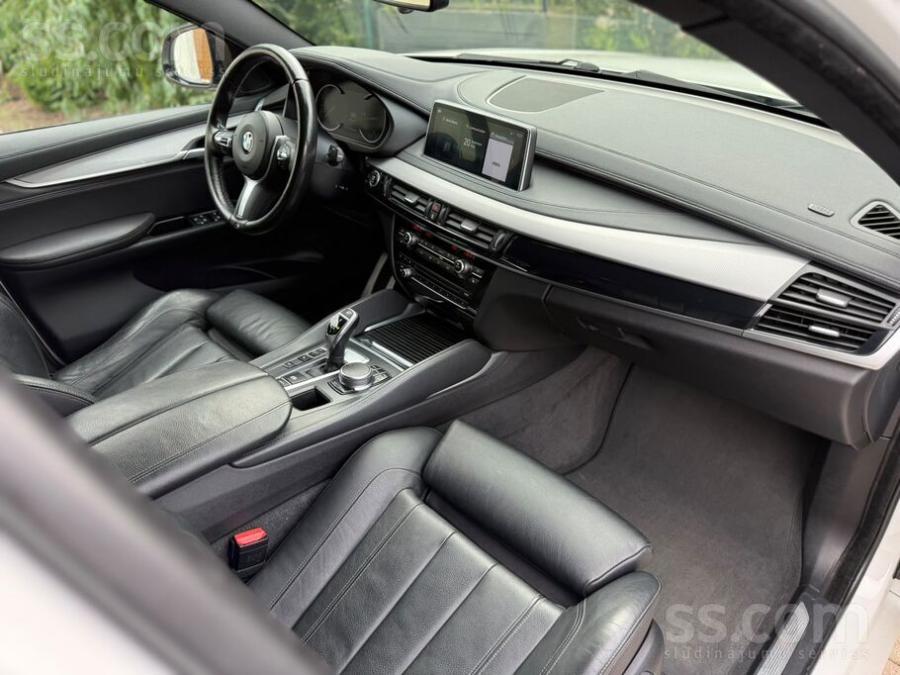 Balts BMW X6 2019 Jelgava, ar dzinēja tilpumu 3.00 L un nobraukumu 199 tūkst. km par 26900 €, foto 17 vietnē AUTOMOTO.COM.LV