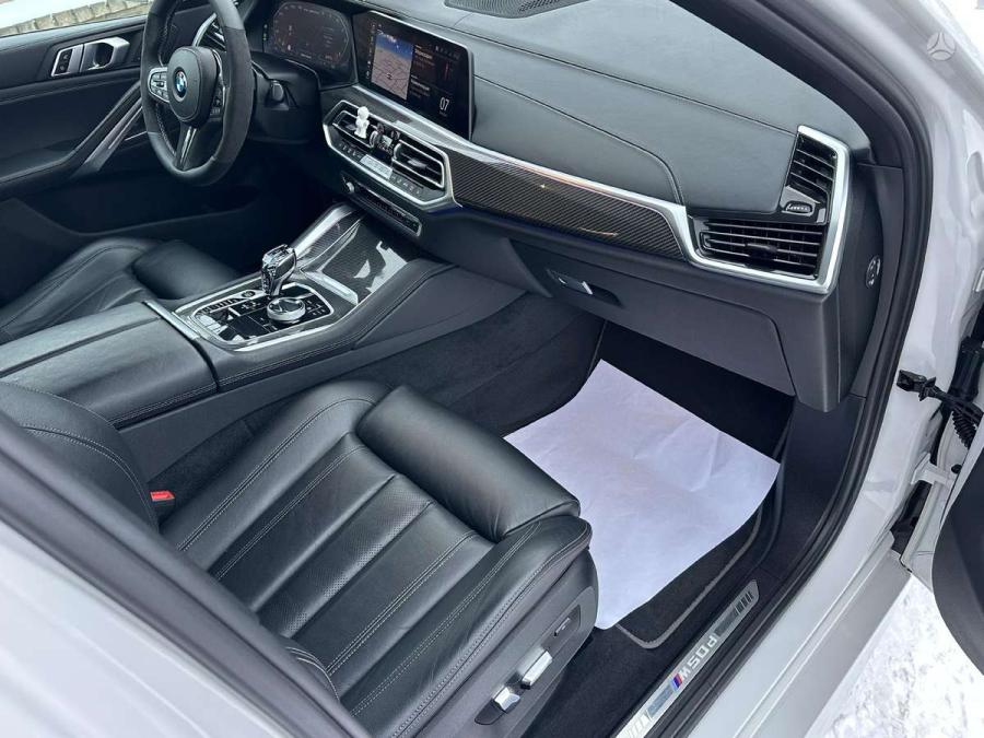 Balts BMW X6 2020 Viļņa, ar dzinēja tilpumu 2.99 L un nobraukumu 100 tūkst. km par 51850 €, foto 9 vietnē AUTOMOTO.COM.LV