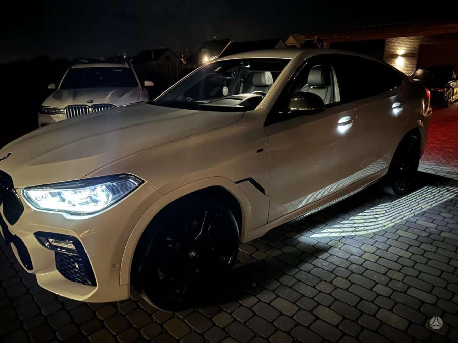 Balts BMW X6 2020 Viļņa, ar dzinēja tilpumu 2.99 L un nobraukumu 100 tūkst. km par 51850 €, foto 23 vietnē AUTOMOTO.COM.LV