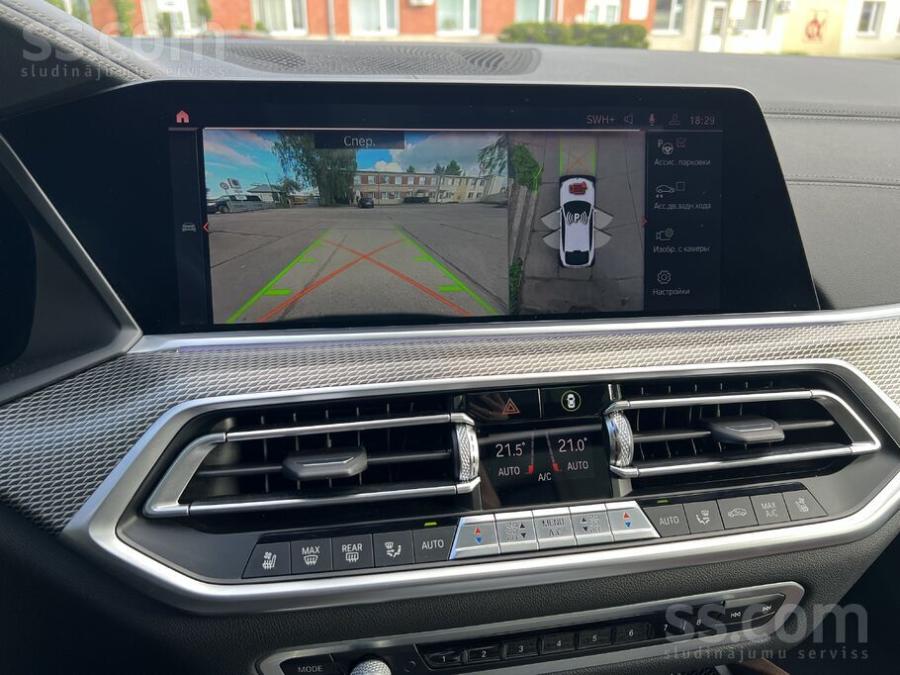 White BMW X6 2020 in Riga, with an engine capacity of 3.00 L and mileage of 108 thousand km for 55750 €, photo 25 on AUTOMOTO.COM.LV