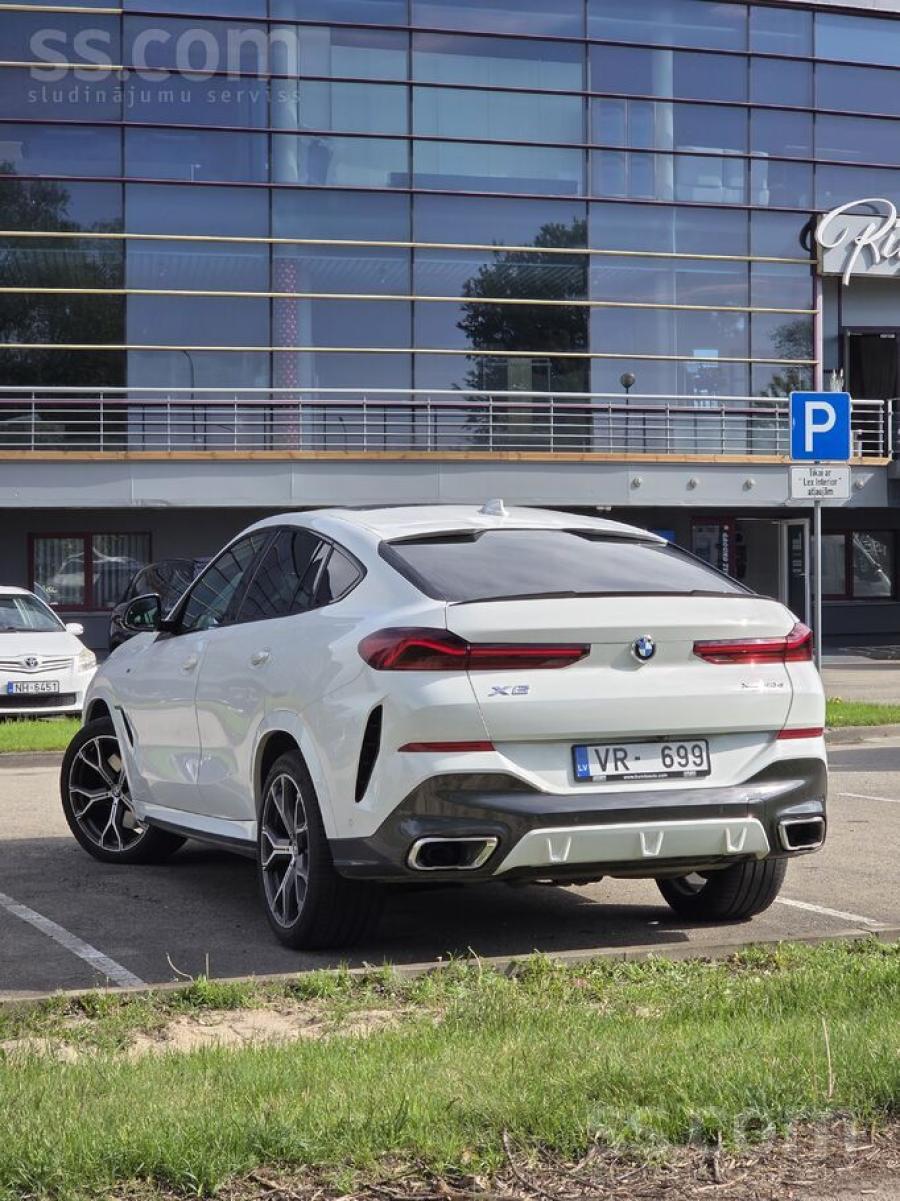 Balts BMW X6 2020 Rīga, ar dzinēja tilpumu 3.00 L un nobraukumu 65 tūkst. km par 54500 €, foto 5 vietnē AUTOMOTO.COM.LV