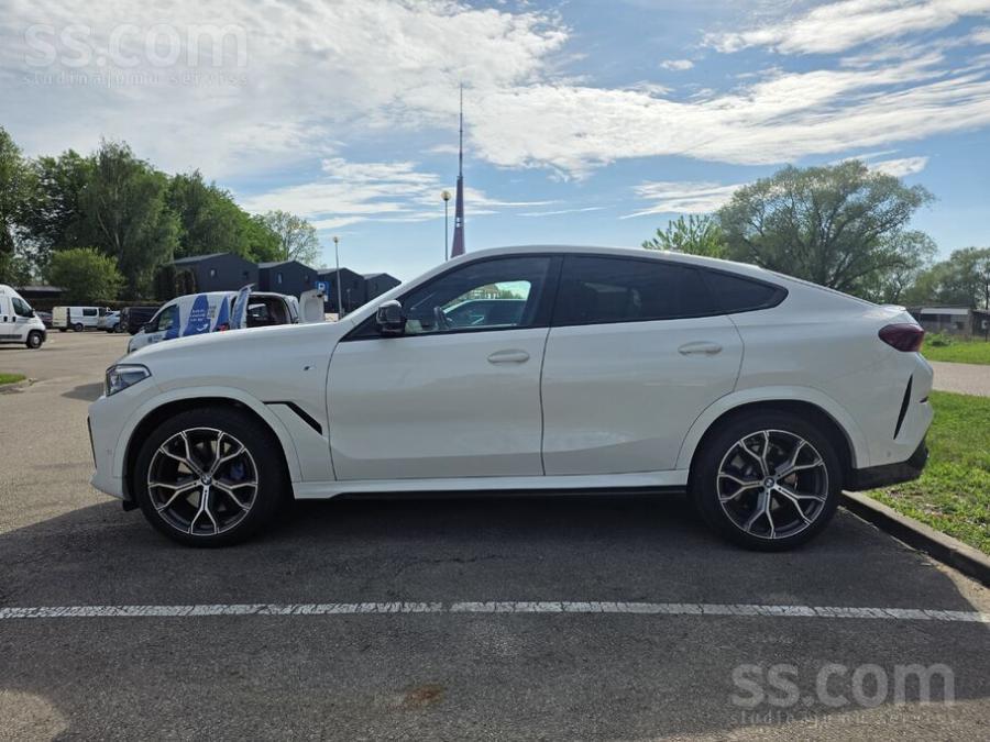 Balts BMW X6 2020 Rīga, ar dzinēja tilpumu 3.00 L un nobraukumu 65 tūkst. km par 54500 €, foto 6 vietnē AUTOMOTO.COM.LV