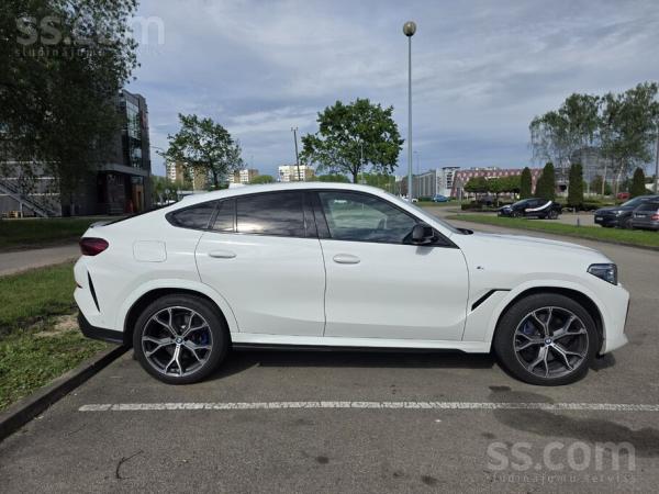 Белый БМВ Х6 2020 в Рига, объемом двигателя 3.00 л и пробегом 65 тыс. км за 54500 €, фото 6 на AUTOMOTO.COM.LV