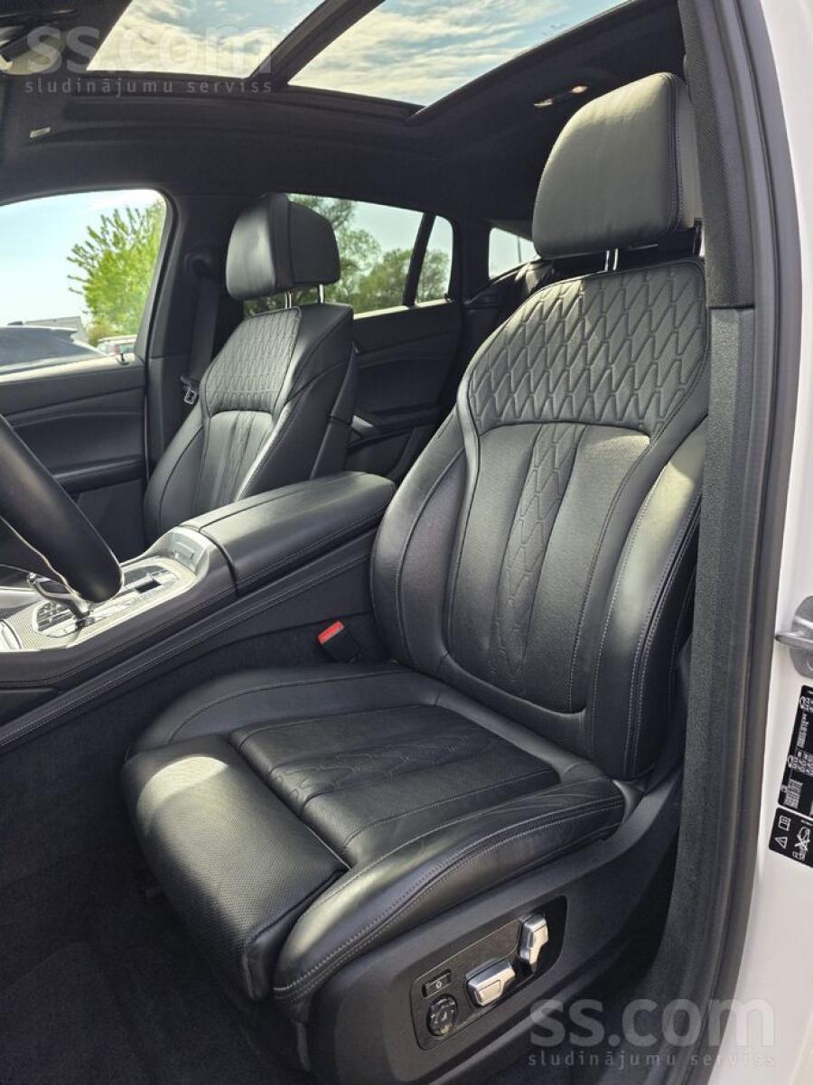 Balts BMW X6 2020 Rīga, ar dzinēja tilpumu 3.00 L un nobraukumu 65 tūkst. km par 54500 €, foto 14 vietnē AUTOMOTO.COM.LV