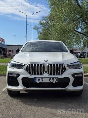 Balts BMW X6 2020 Rīga, ar dzinēja tilpumu 3.00 L un nobraukumu 65 tūkst. km par 54500 €, foto 19 vietnē AUTOMOTO.COM.LV