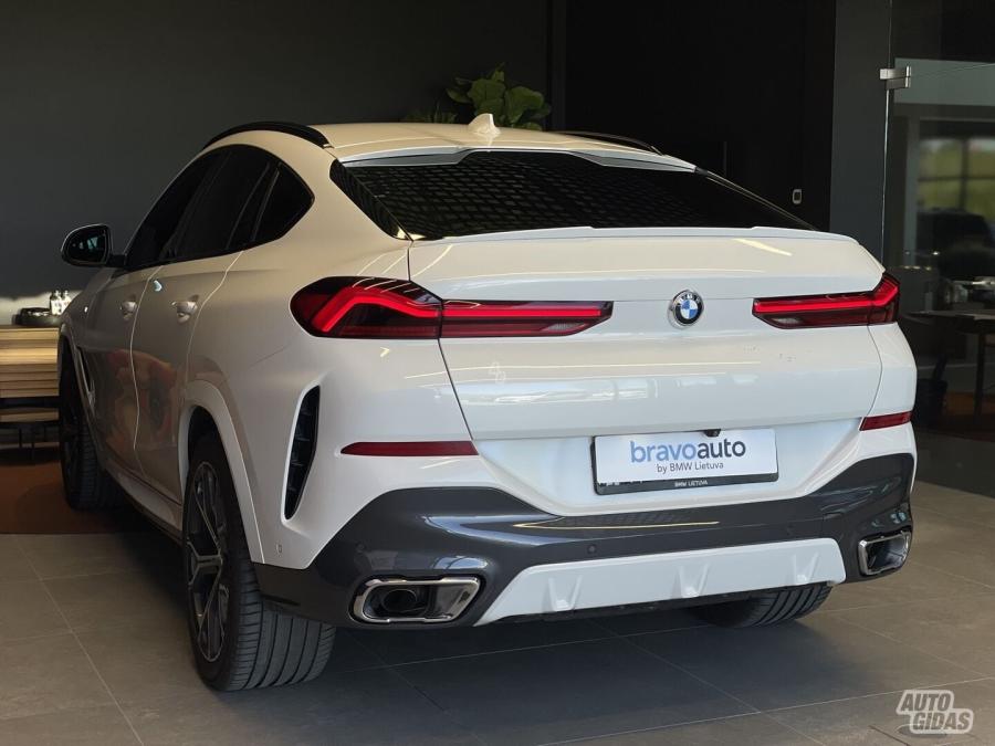 Balts BMW X6 2020 Klaipėda, ar dzinēja tilpumu 3.00 L un nobraukumu 143 tūkst. km par 53554 €, foto 7 vietnē AUTOMOTO.COM.LV