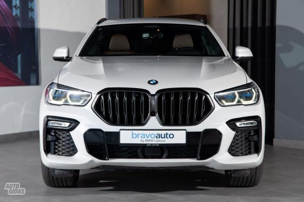 Balts BMW X6 2020 Kauņa, ar dzinēja tilpumu 3.00 L un nobraukumu 143 tūkst. km par 54771 €, foto 3 vietnē AUTOMOTO.COM.LV