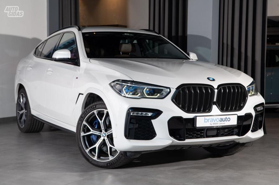 Balts BMW X6 2020 Kauņa, ar dzinēja tilpumu 3.00 L un nobraukumu 143 tūkst. km par 54771 €, foto 4 vietnē AUTOMOTO.COM.LV