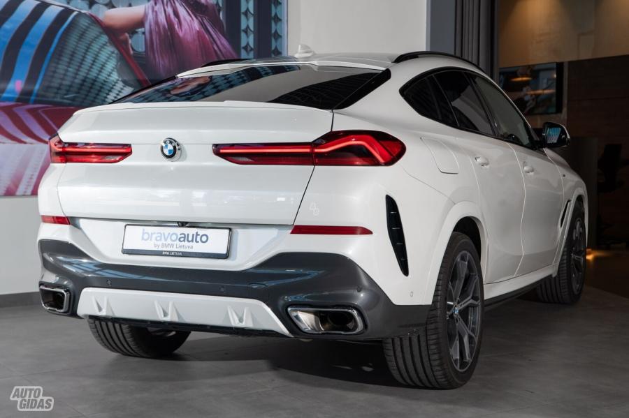 Balts BMW X6 2020 Kauņa, ar dzinēja tilpumu 3.00 L un nobraukumu 143 tūkst. km par 54771 €, foto 8 vietnē AUTOMOTO.COM.LV
