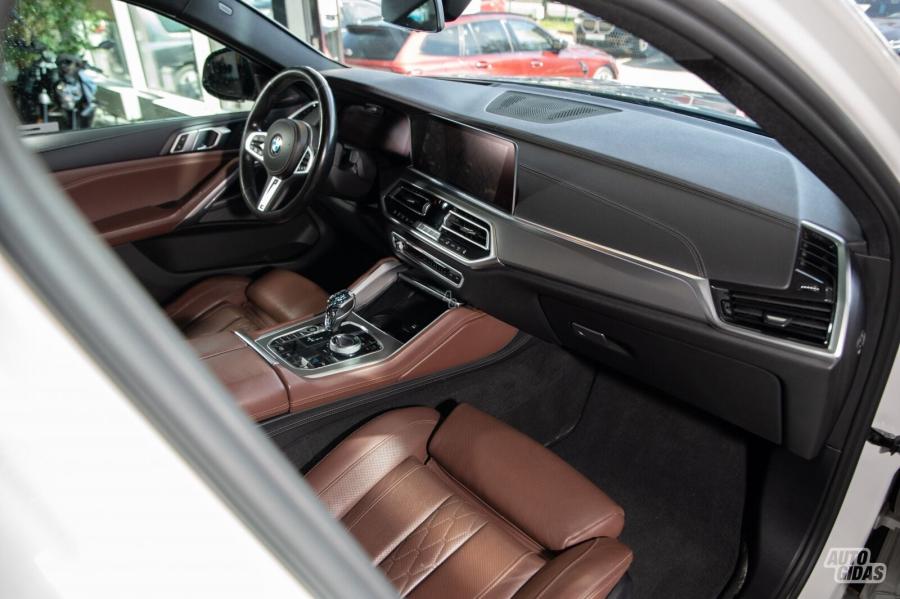 Balts BMW X6 2020 Kauņa, ar dzinēja tilpumu 3.00 L un nobraukumu 143 tūkst. km par 54771 €, foto 20 vietnē AUTOMOTO.COM.LV