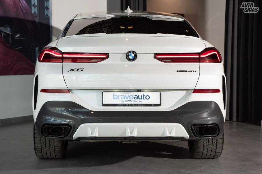 Balts BMW X6 2021 Kauņa, ar dzinēja tilpumu 3.00 L un nobraukumu 121 tūkst. km par 56771 €, foto 7 vietnē AUTOMOTO.COM.LV