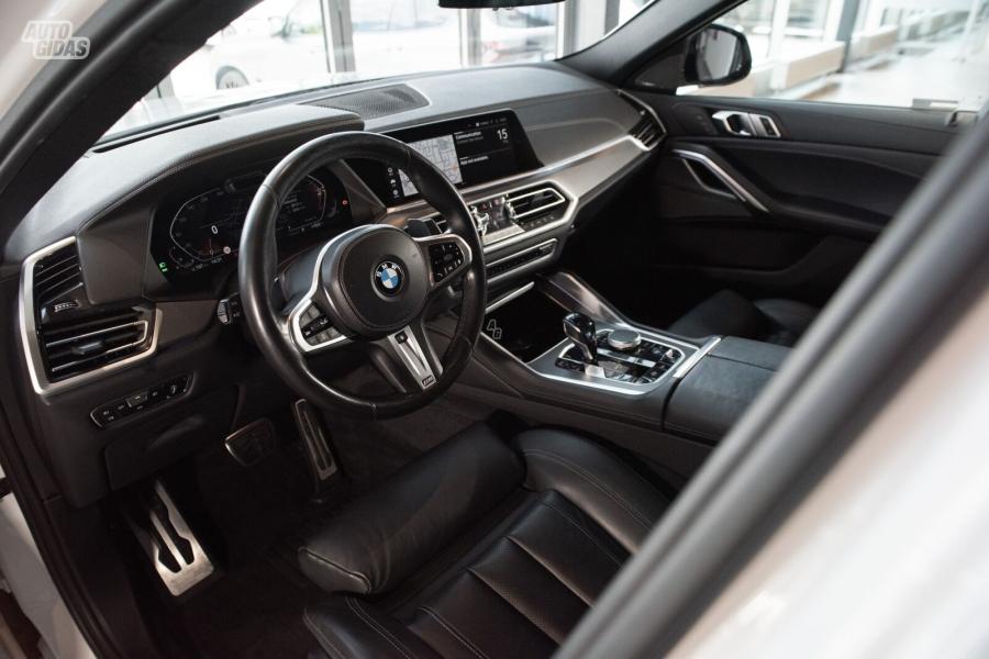 Balts BMW X6 2021 Kauņa, ar dzinēja tilpumu 3.00 L un nobraukumu 121 tūkst. km par 56771 €, foto 19 vietnē AUTOMOTO.COM.LV
