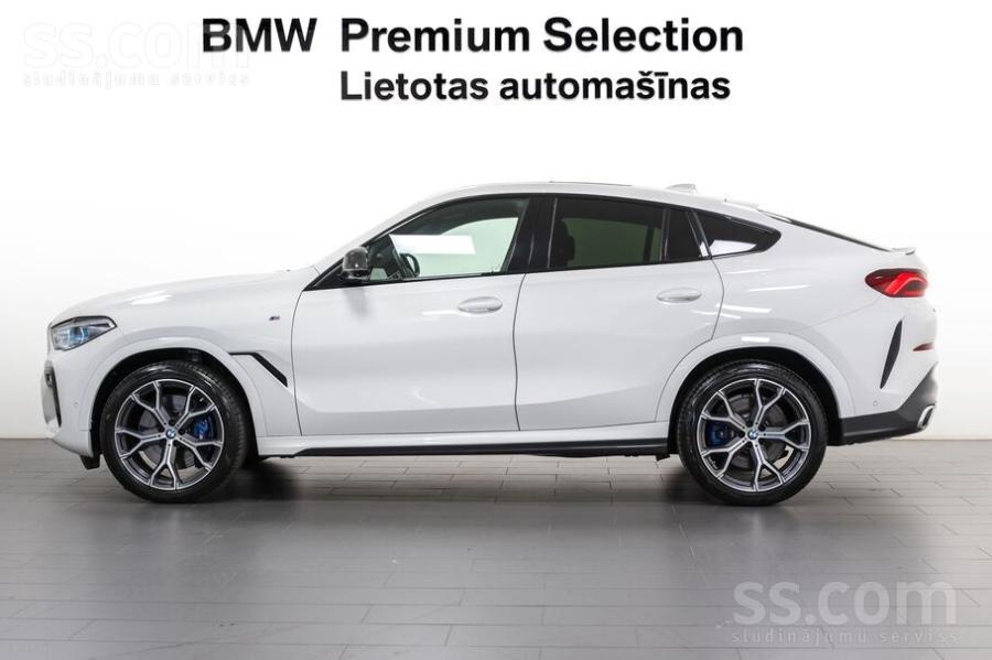 Balts BMW X6 2021 Rīga, ar dzinēja tilpumu 3.00 L un nobraukumu 65 tūkst. km par 55500 €, foto 3 vietnē AUTOMOTO.COM.LV