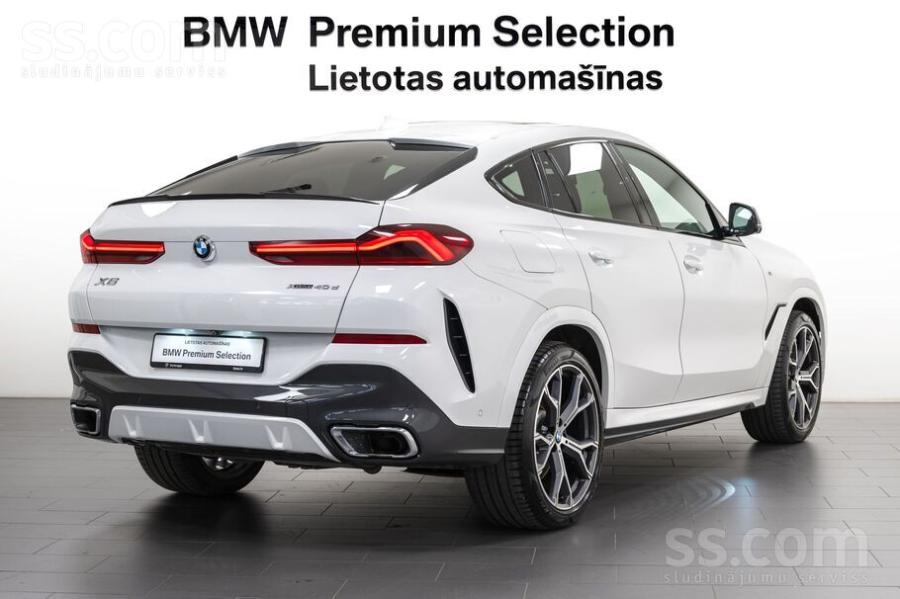 Balts BMW X6 2021 Rīga, ar dzinēja tilpumu 3.00 L un nobraukumu 65 tūkst. km par 55500 €, foto 5 vietnē AUTOMOTO.COM.LV