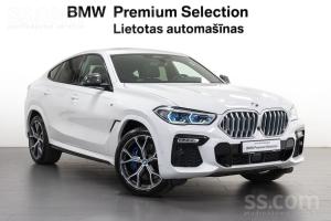 Balts BMW X6 2021 Rīga, ar dzinēja tilpumu 3.00 L un nobraukumu 65 tūkst. km par 55500 €, foto 6 vietnē AUTOMOTO.COM.LV